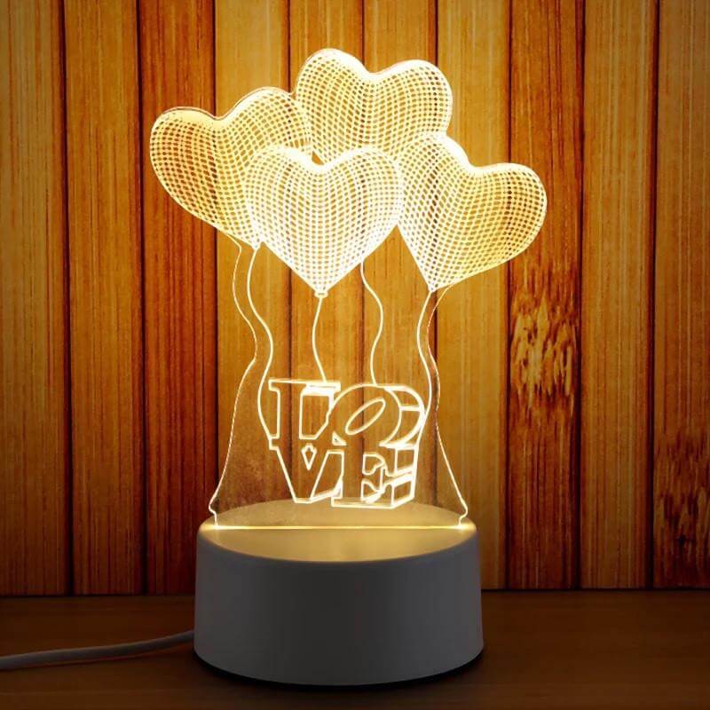 3D Acrylic Shield Lamp LH-02